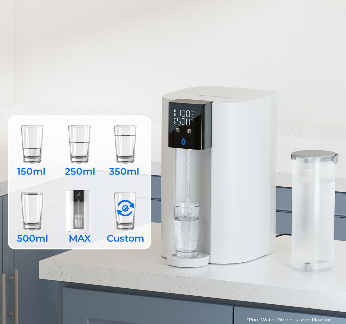 Waterdrop C1SL Alkaline Countertop RO System