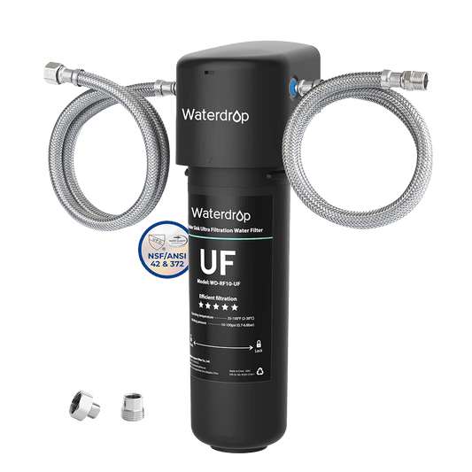 Onderbouw 0,01 μm Ultrafiltratie Waterfilter Direct Connect | Waterdruppel