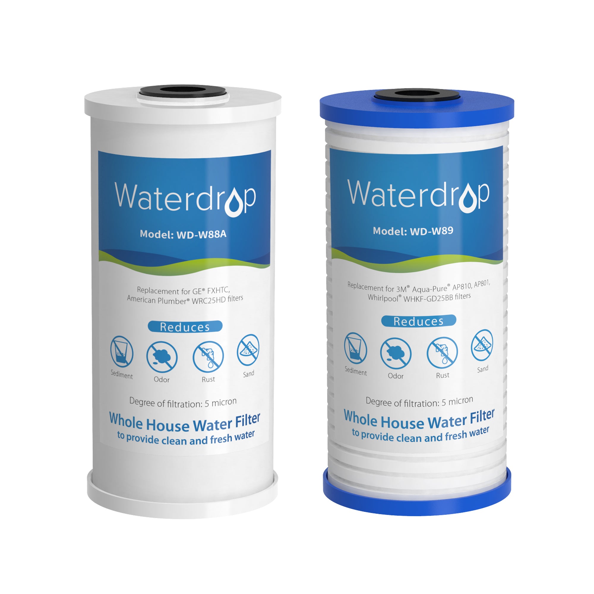 Replacement for Whole House Water Filter System WFH21-PG | Waterdrop